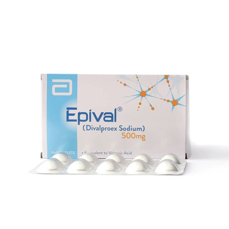 Epival 500Mg Tablets - medimart