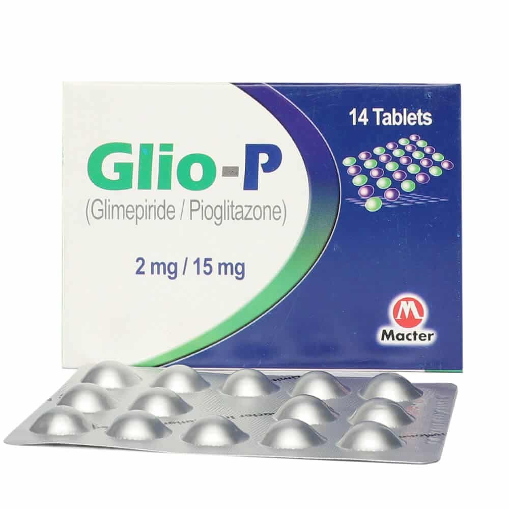 Glio-P 2/15mg Tablet - medimart.pk
