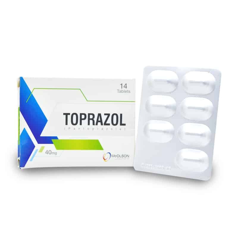 Toprazol Tablets 40Mg - medimart.pk
