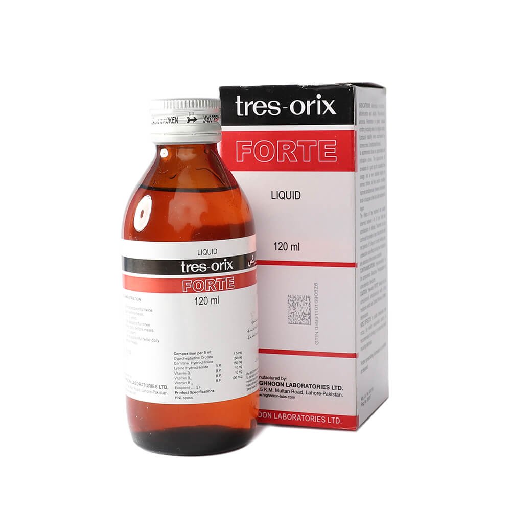 Tres-Orix Forte Syrup 120ml - medimart.pk