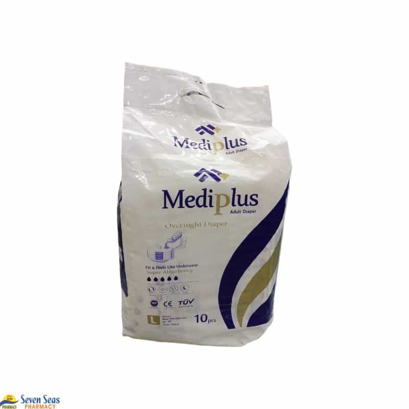 MEDI PLUS ADULT DIAPER L - medimart.pk