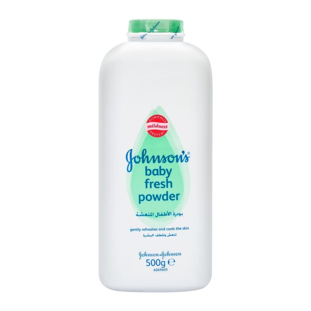 JOHSONS BABY FRESH POWDER 500G - medimart.pk